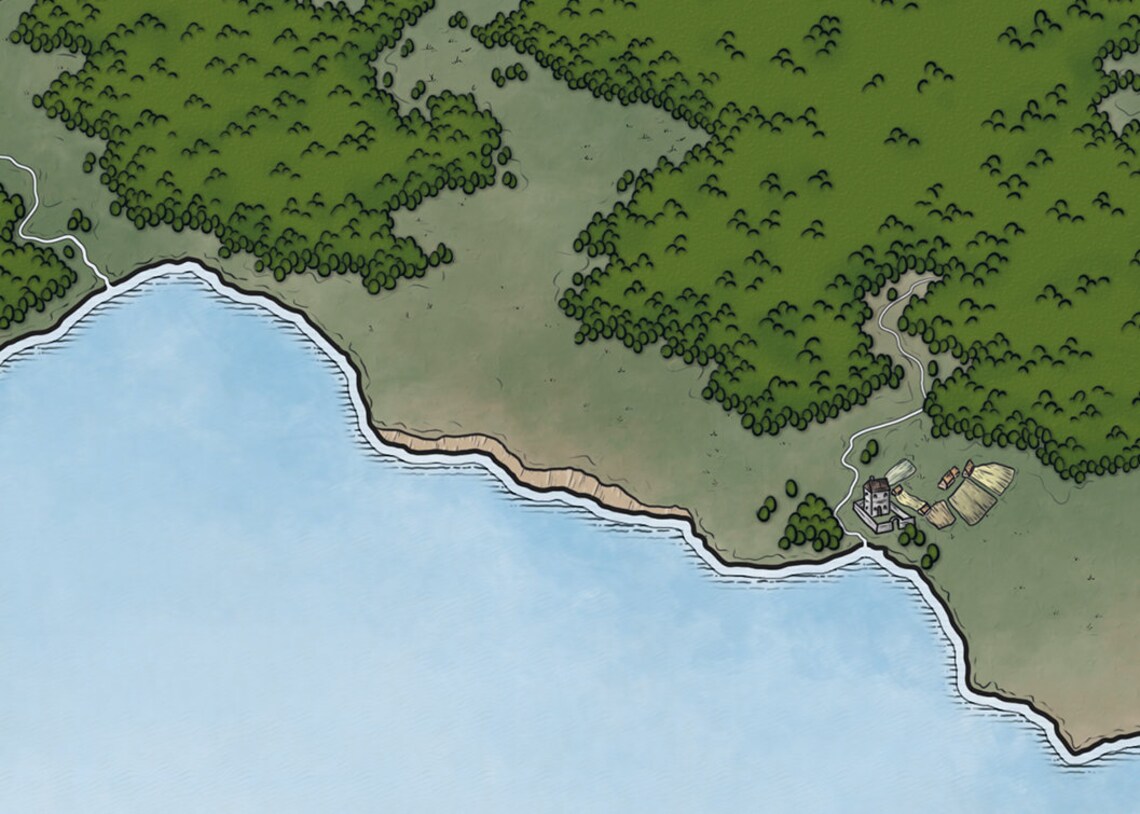 NÚMENOR Map From Tolkien's Works. Middle Earth. Epic High | Etsy