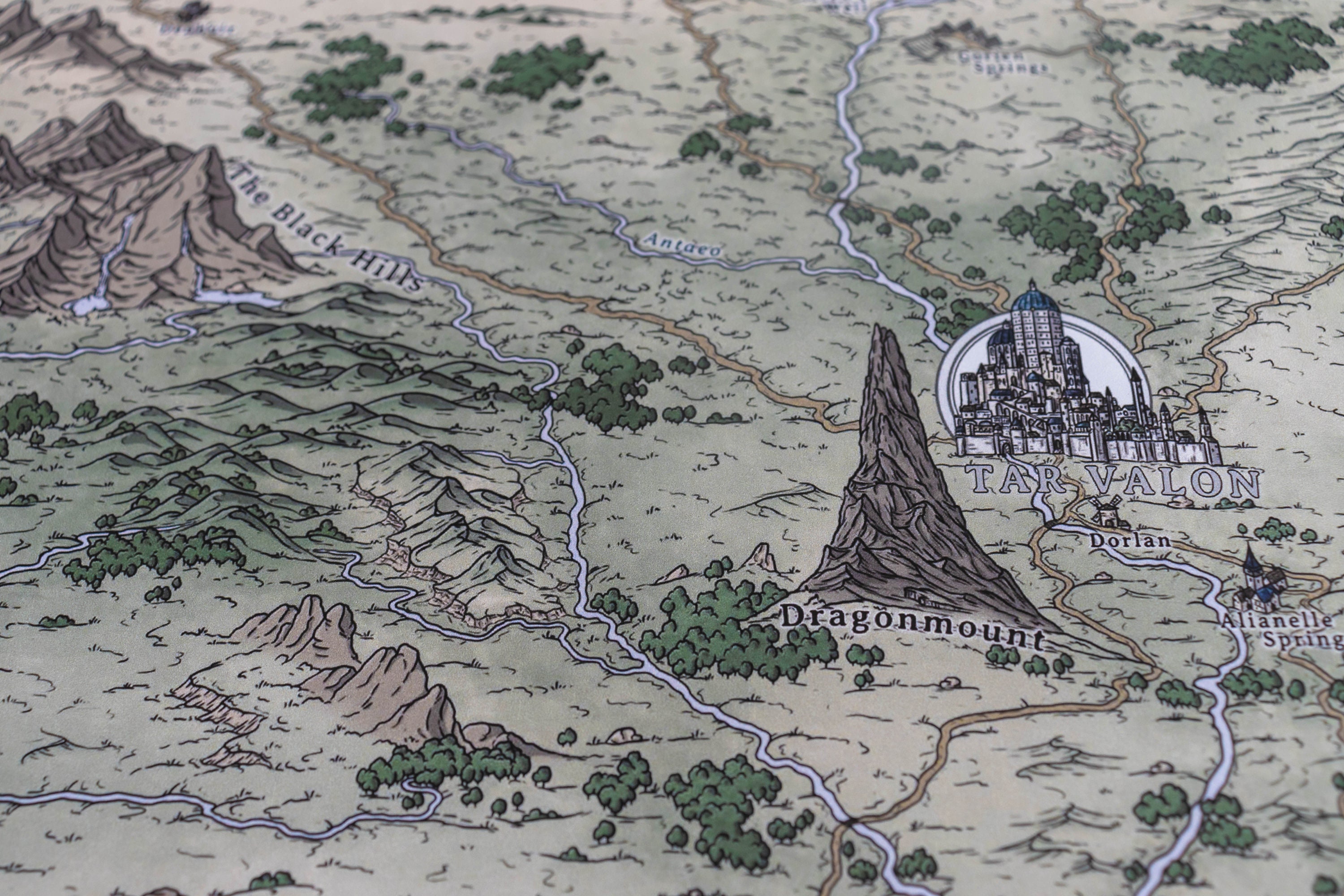 Mapa de DESCARGA DIGITAL de la Rueda del tiempo - Etsy México