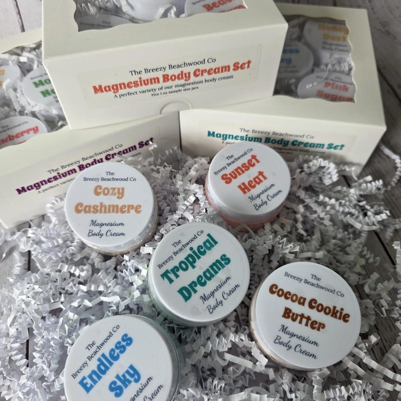 Magnesium Cream Gift Set - 60+ Gift Ideas for 2026