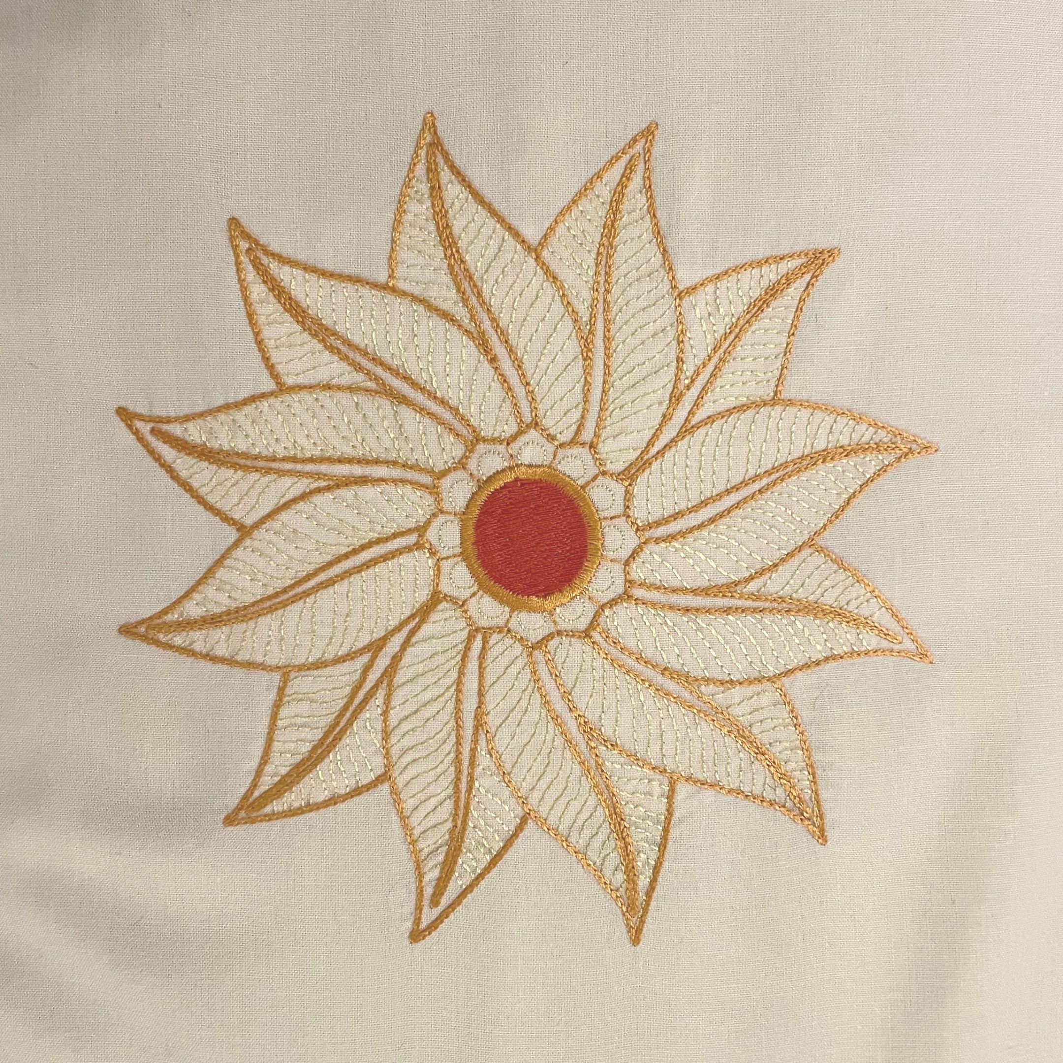 Mandala Machine Embroidery Design 4 Sizes Instant Download. - Etsy