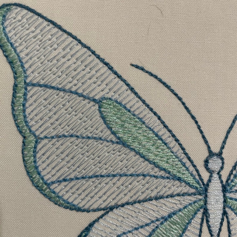 Butterfly Embroidery Design – 7 Sizes, Instant Download - Etsy