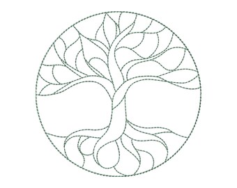 Tree of Life Machine Embroidery Design, Embroidery Designs, Machine ...