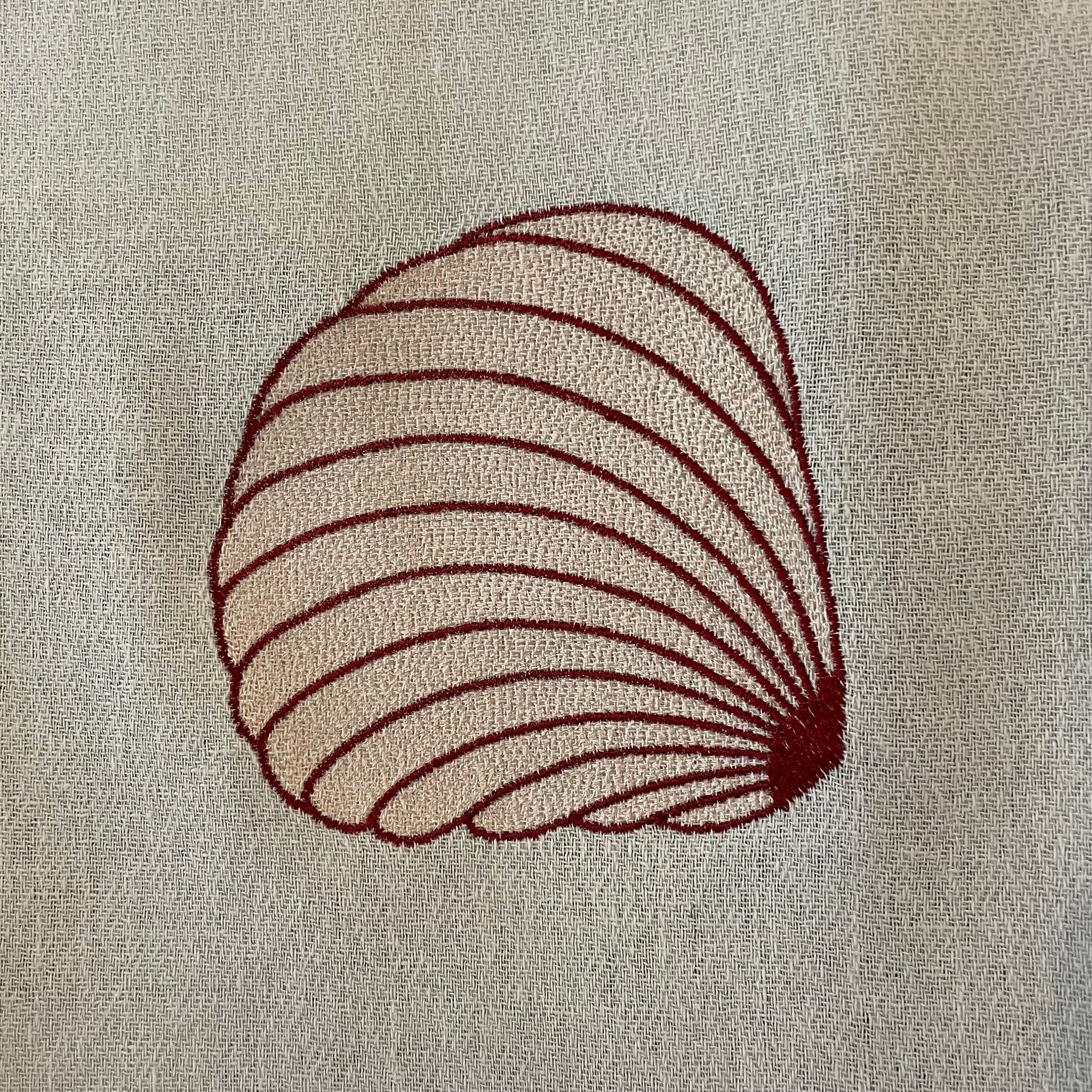 Shell Embroidery Design, 6 Sizes, Instant Download - Etsy