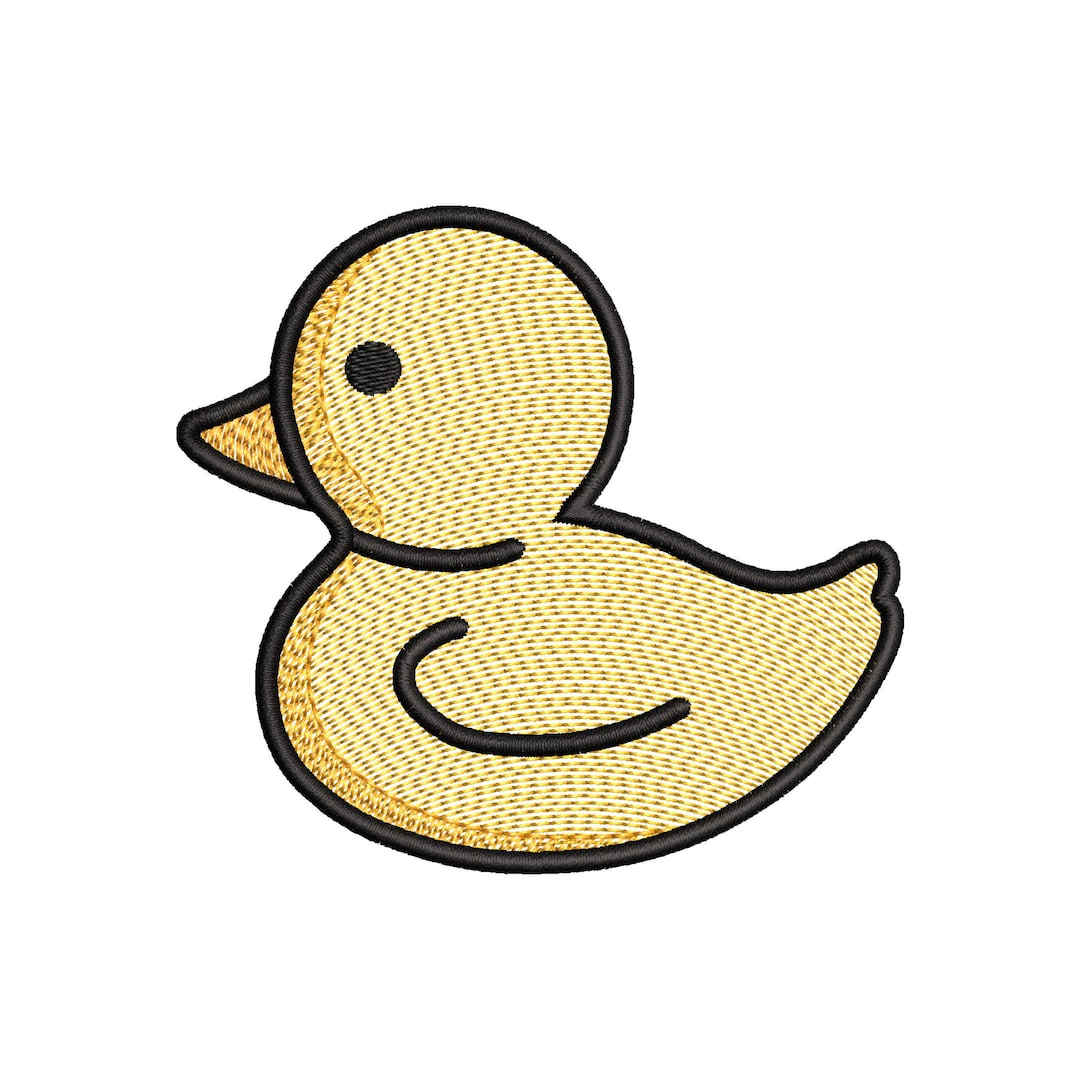 Duck Embroidery Design - Machine Embroidery File - 6 Sizes - Instant ...