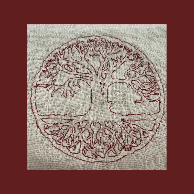 Tree of Life Embroidery Design 5 Sizes Instant Download - Etsy