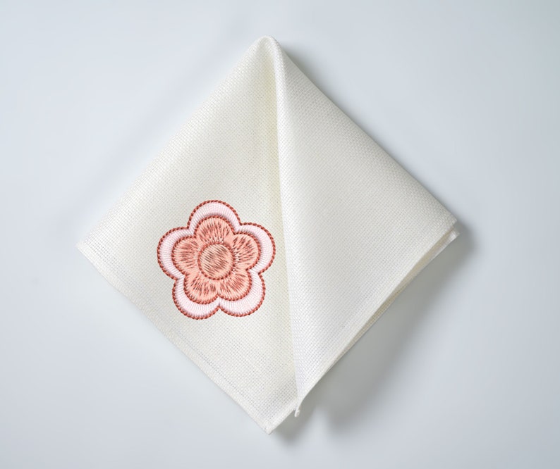 Daisy Flower Machine Embroidery Designs, 5 Sizes, Instant Download ...