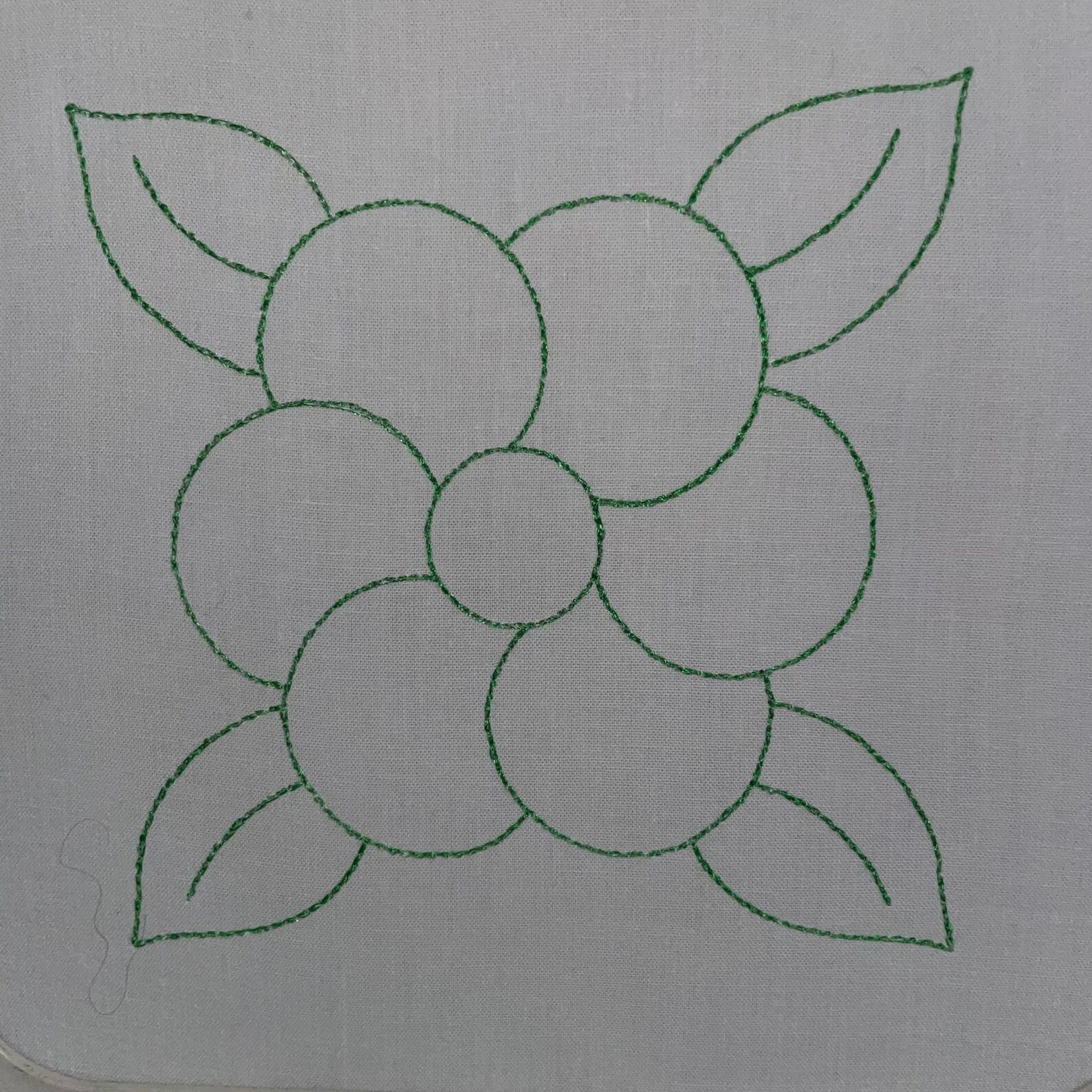 Daisy Flower Embroidery Design: Square Block, 7 Sizes (instant Download ...