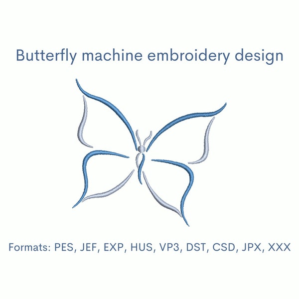 Butterfly Machine Embroidery Designs - Etsy