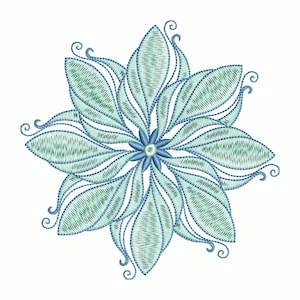 Mandala Machine Embroidery Design, 4 Sizes, Instant Download. - Etsy