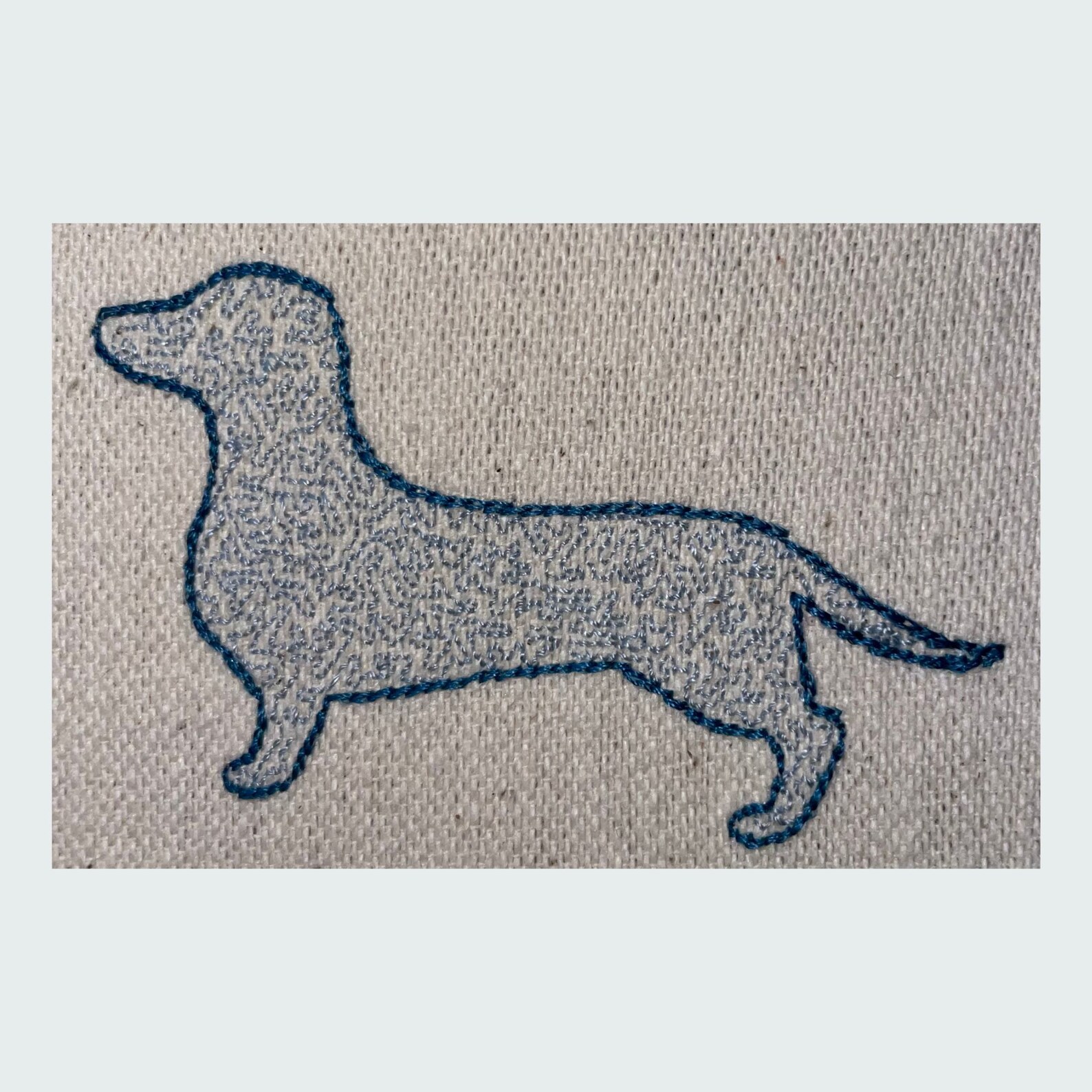 Dachshund Embroidery Design 4 Sizes Dog Machine Embroidery - Etsy