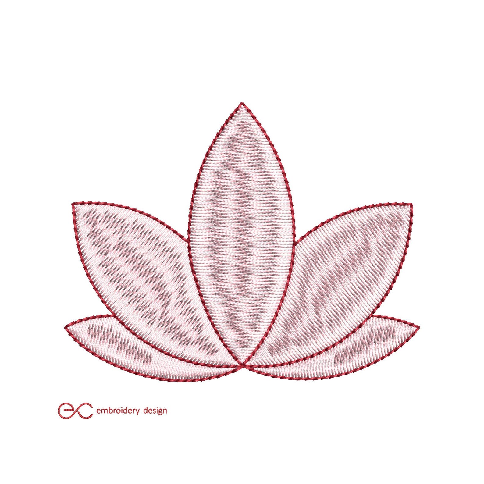 Lotus Flower Embroidery Design, Floral Machine Embroidery Designs, 8 ...