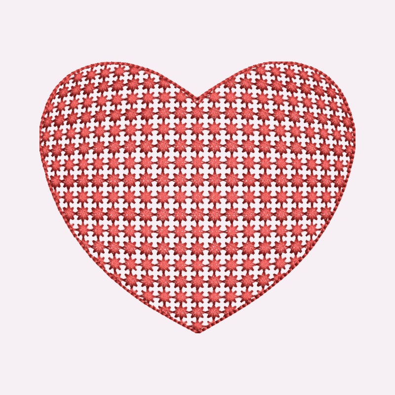 Heart Embroidery Designs - Etsy