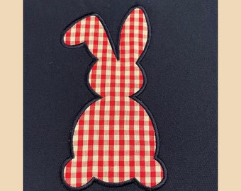 Instant Download Easter Bunny / Rabbit Applique Machine Embroidery ...