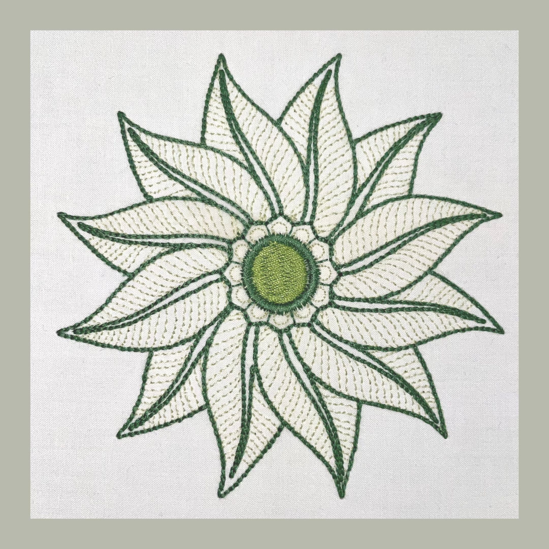 Mandala Machine Embroidery Design, 4 Sizes, Instant Download. - Etsy