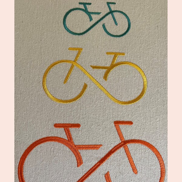 Bike Embroidery - Etsy