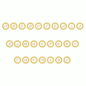 Circle Monogram Machine Embroidery Font, Alphabet Embroidery Designs, 4 ...