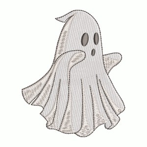 Ghost Embroidery Design, Halloween Machine Embroidery Designs, 3 Sizes ...