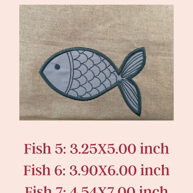 Fish Appliques - Etsy