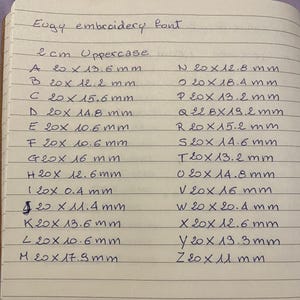 Backstitch Alphabet Machine Embroidery Font, Uppercase & Lowercase ...