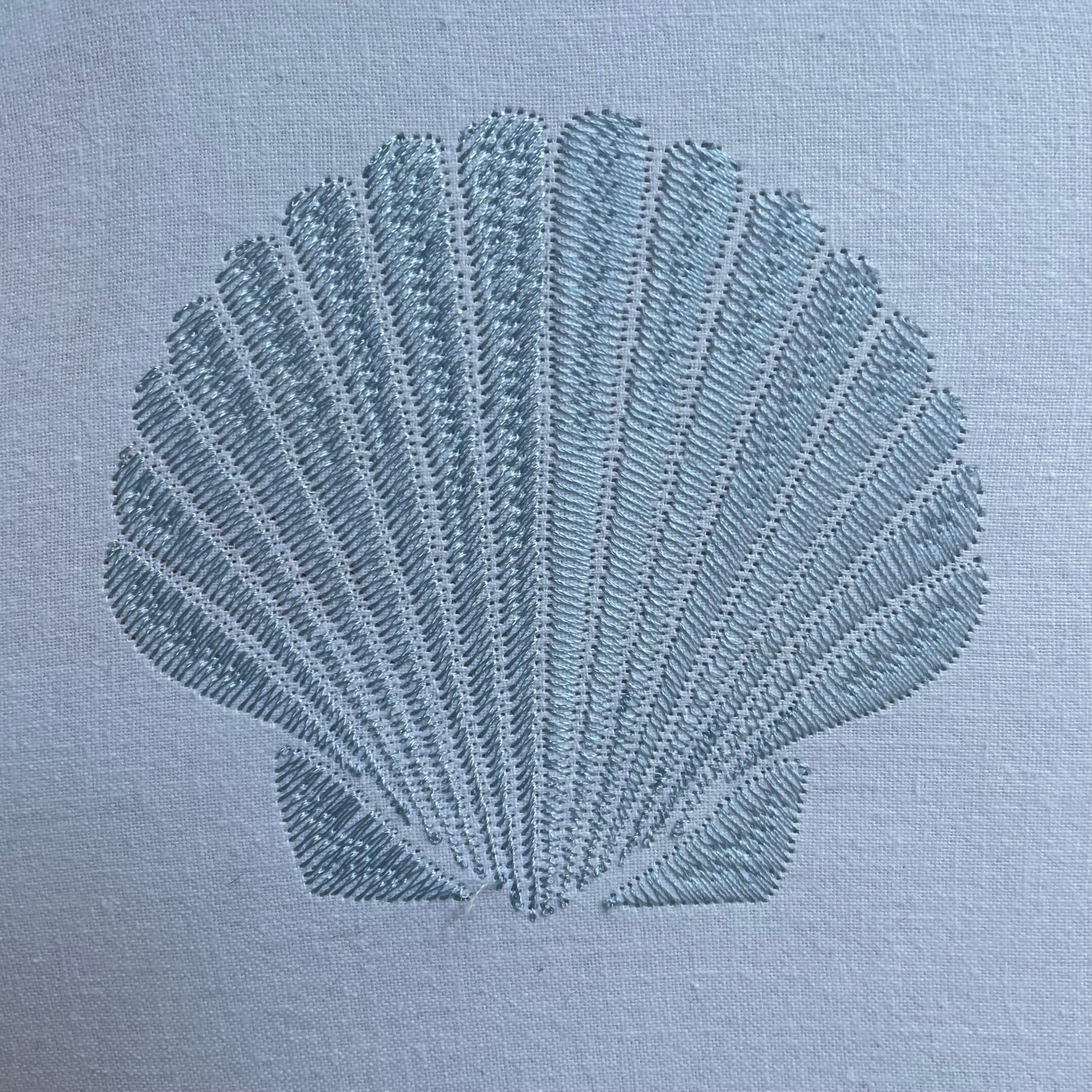 Sea Shell Embroidery Design, 3 Sizes, Instant Download, Machine ...