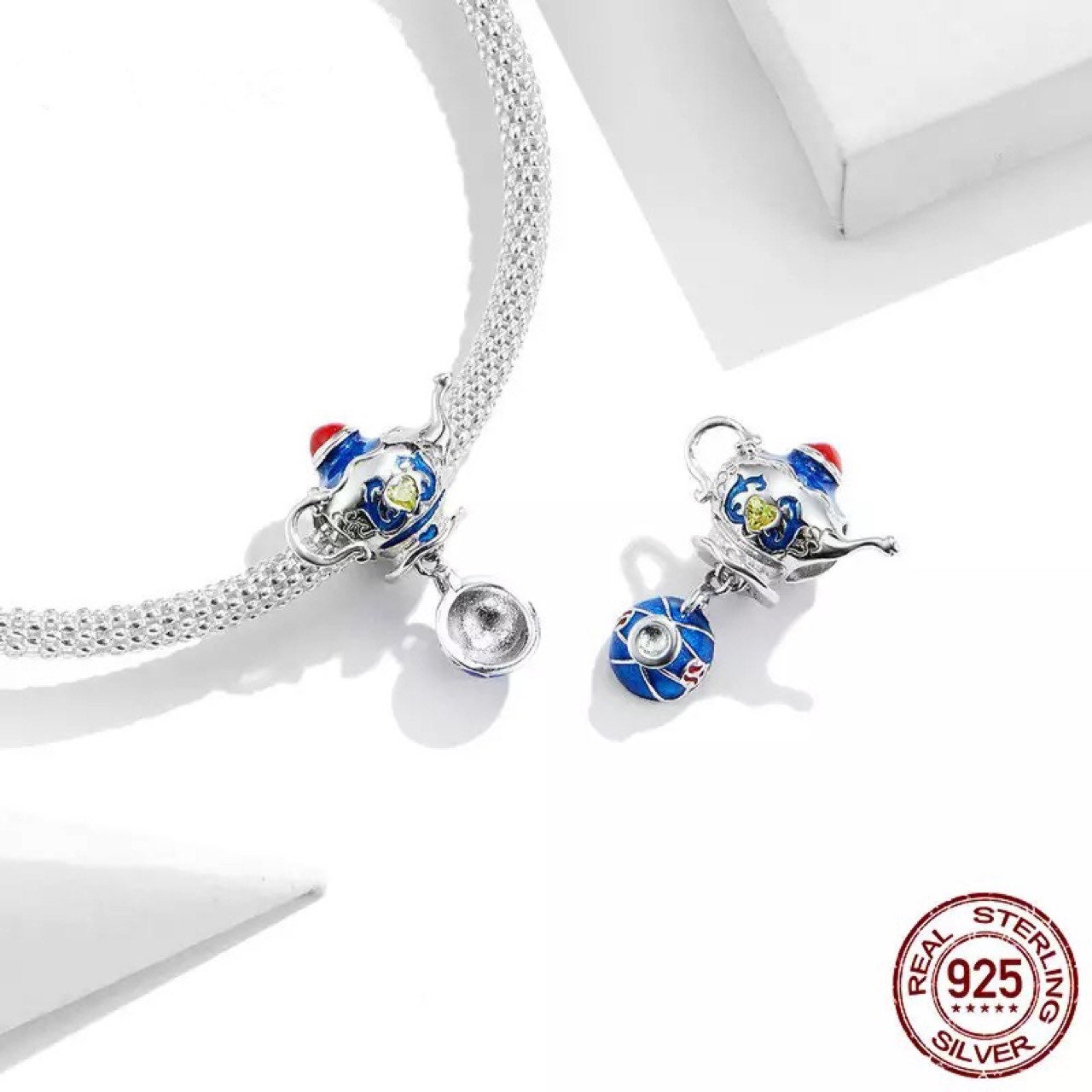 Magic Teapot Pendant Charm Magic Pot Pandora Charm Blue - Etsy UK