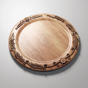 Bread Platter - Digital File for CNC Router in STL Format - Etsy