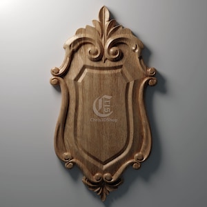 Decorative Plaque - 3D STL Files for CNC - Etsy