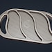 Oval Serving Tray 3 - 3D STL File and Vector Files (dxf, Svg, Eps, Pdf ...