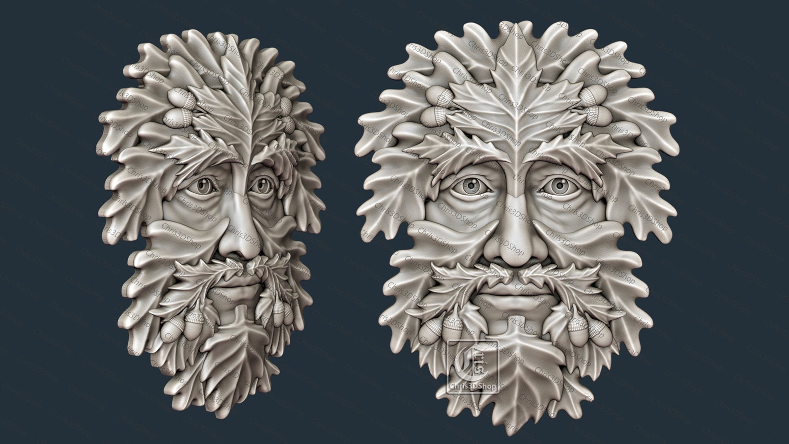 Greenman 2 - 3D STL Files for CNC - Etsy