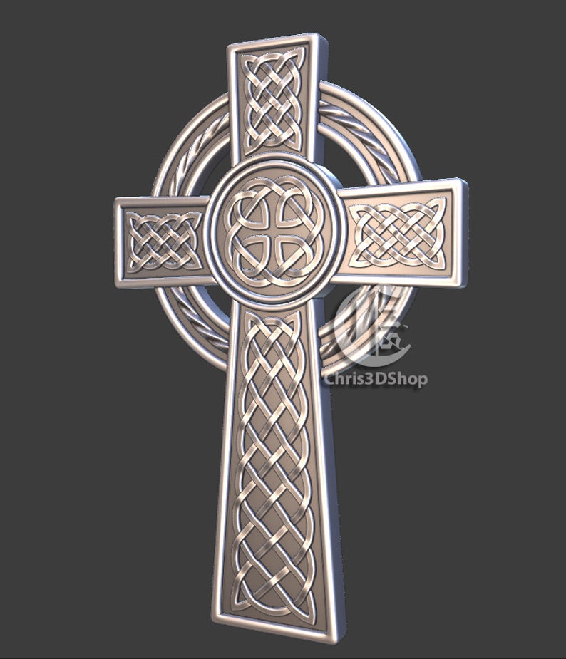 Celtic Cross - 3D STL Files for CNC and 3D Printer. - Etsy