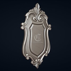 Decorative Plaque - 3D STL Files for CNC - Etsy