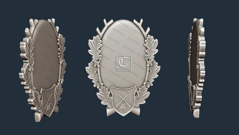 Trophy Mounting Plaque - 3D STL Files for CNC - Etsy Canada