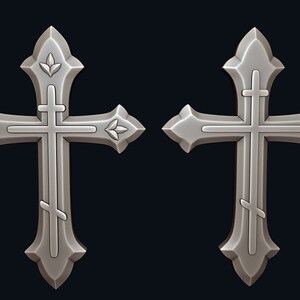 Cross 4 3D STL File for CNC and 3D Printer - Etsy