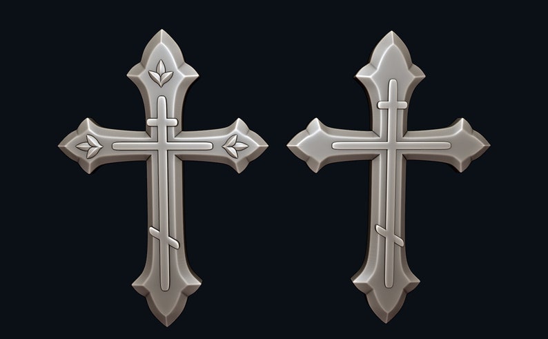 Cross 4 3D STL File for CNC and 3D Printer - Etsy