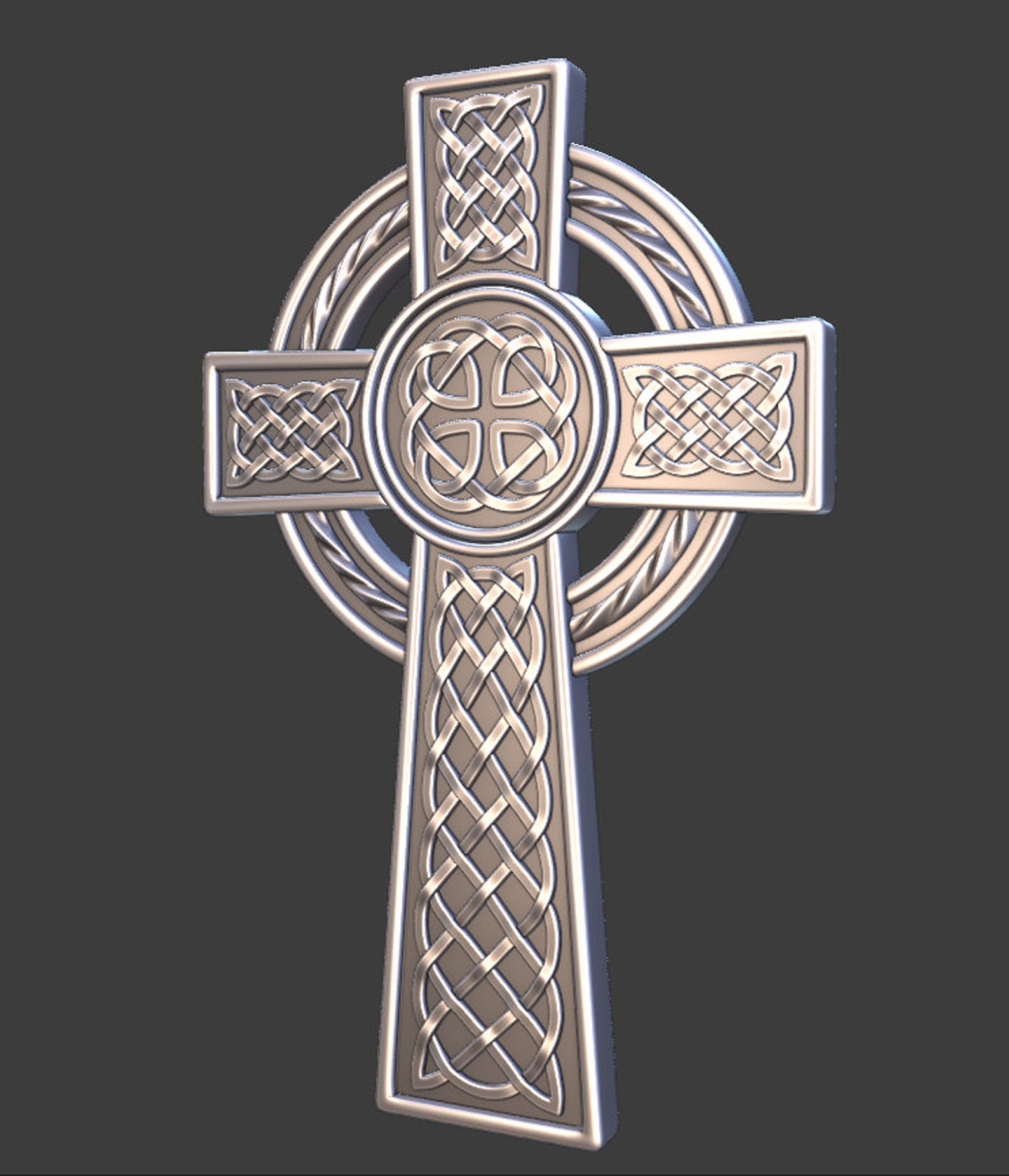 Celtic Cross 3D STL Files for CNC and 3D Printer. - Etsy