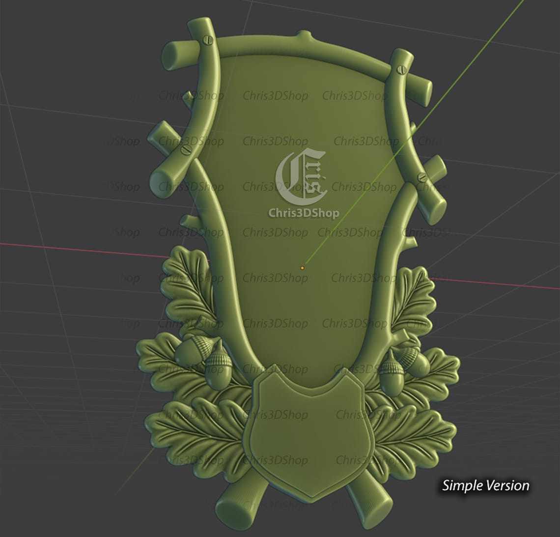 Trophy Mounting Plaque V2 3D STL Files for CNC - Etsy