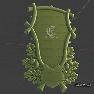 Trophy Mounting Plaque V2 - 3D STL Files for CNC - Etsy