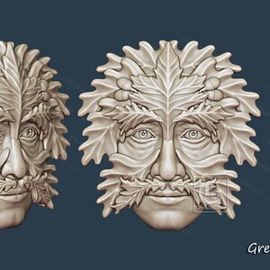Greenman 2B - 3D STL Files for CNC - Etsy