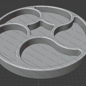 Simple Tray - 3D STL File and Vector Files - Dxf, Svg, Eps, Pdf, Ai for ...