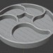 Simple Tray 3D STL File and Vector Files Dxf, Svg, Eps, Pdf, Ai for CNC ...