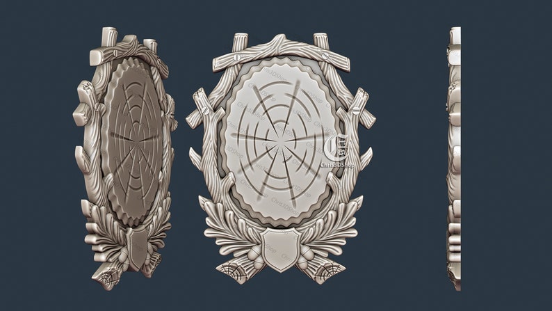 Trophy Mounting Plaque 11 3D STL Files for CNC - Etsy