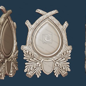 Trophy Mounting Plaque 15 - Digital File for CNC in STL Format - Etsy