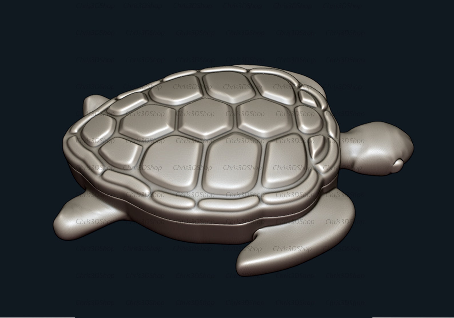 Turtle Shaped Jewelry Box - Files for CNC and 3D Printers - Etsy