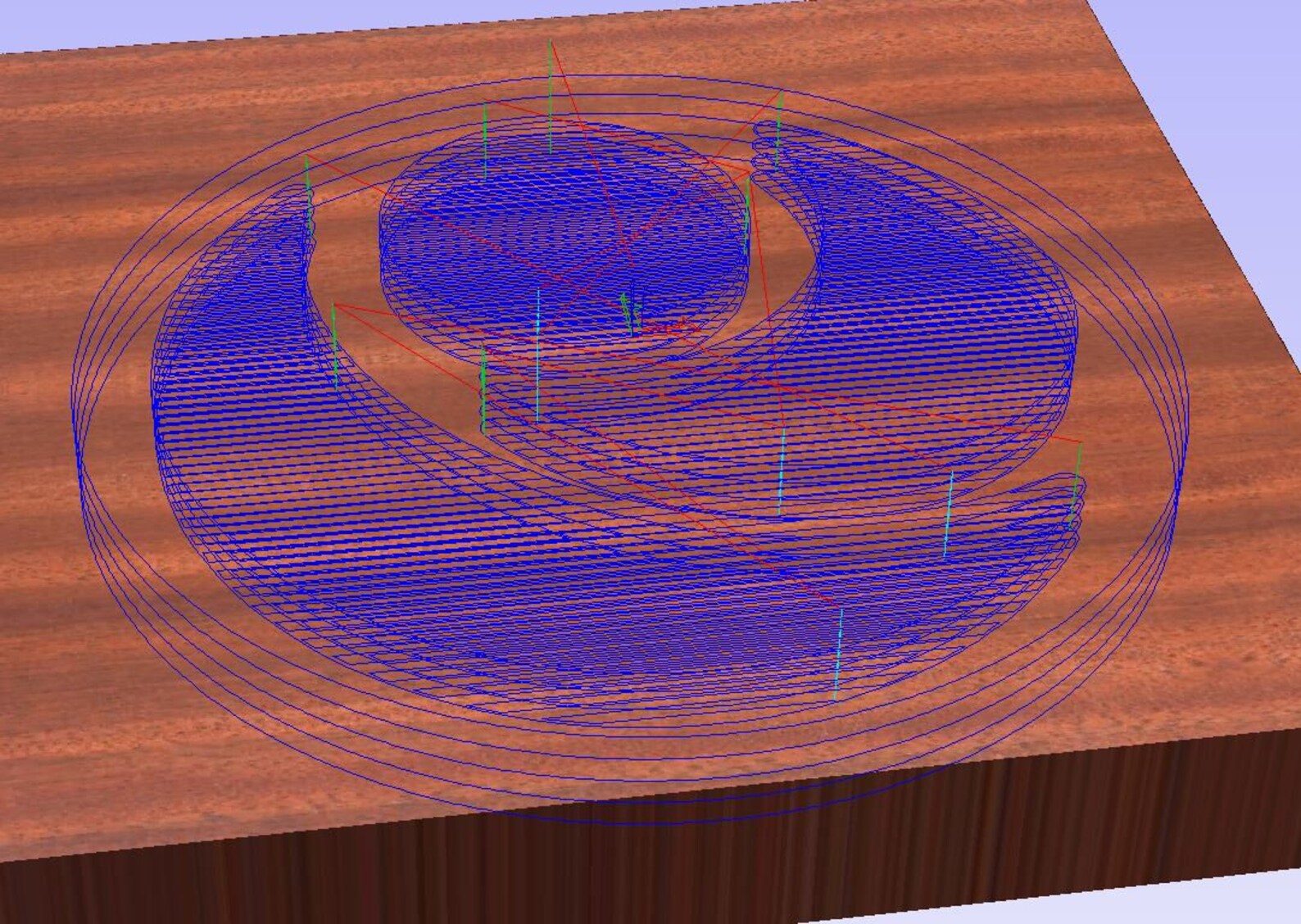 Round Shaped Tray 3D STL File and Vector Files Dxf Svg - Etsy