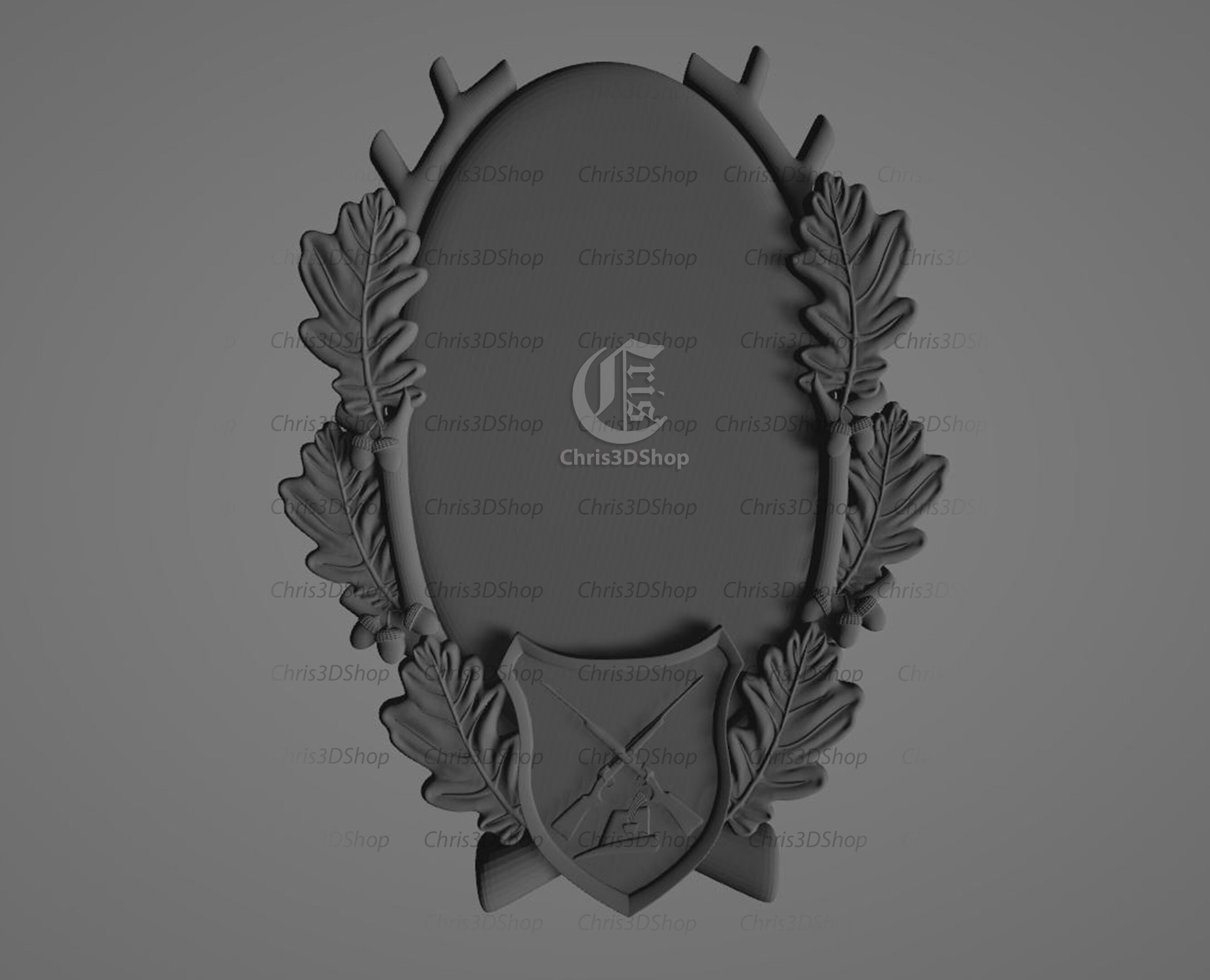 Trophy Mounting Plaque 3D STL Files for CNC | Etsy Canada