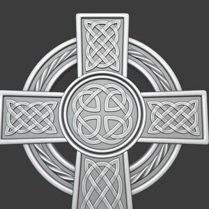 Celtic Cross 3D STL Files for CNC and 3D Printer. - Etsy