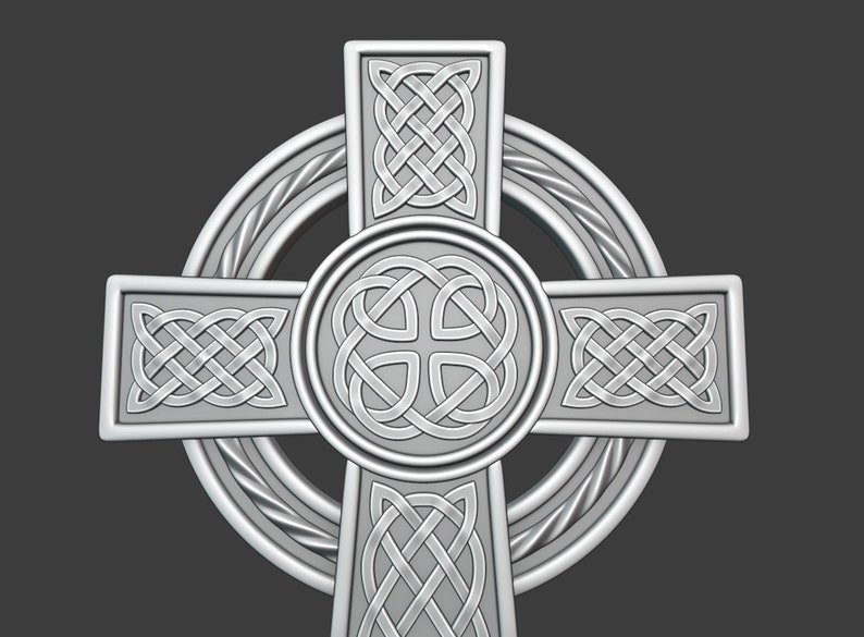 Celtic Cross 3D STL Files for CNC and 3D Printer. - Etsy