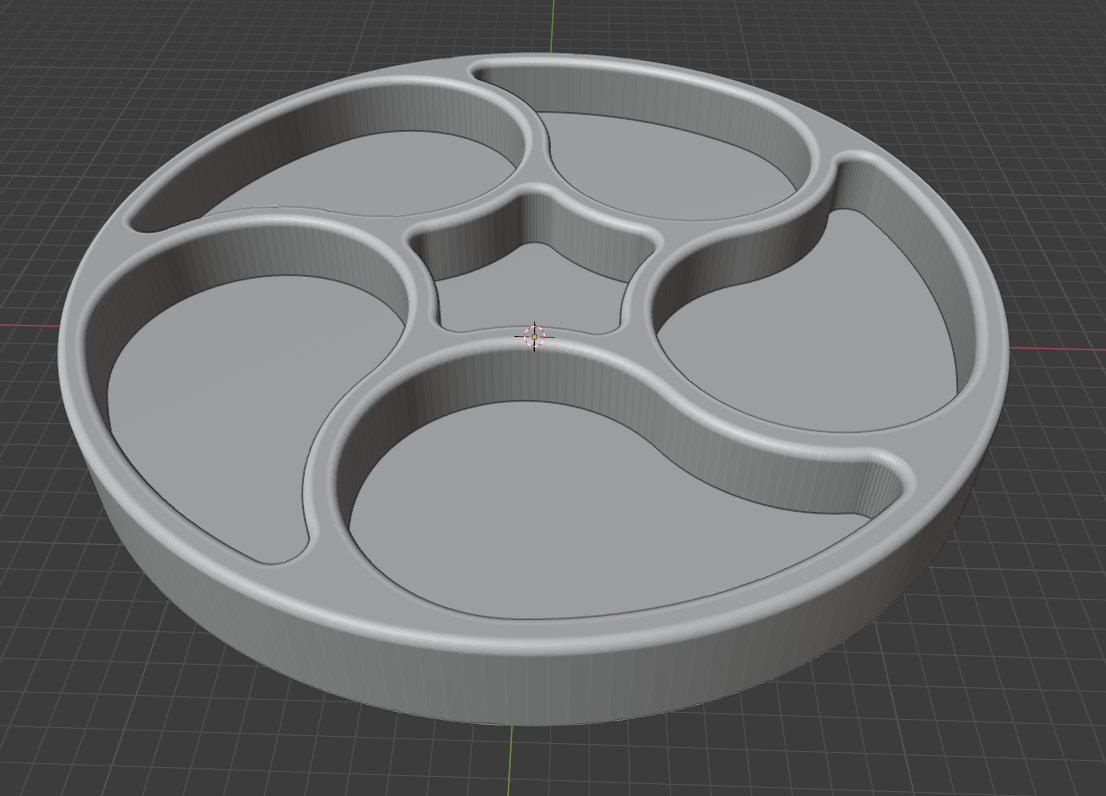 Simple Tray 3D STL file and vector files Dxf Svg Eps | Etsy