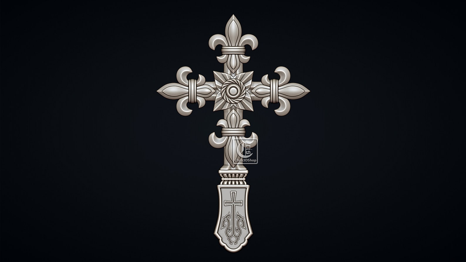 Cross 2 3D STL File for CNC and 3D Printer. - Etsy