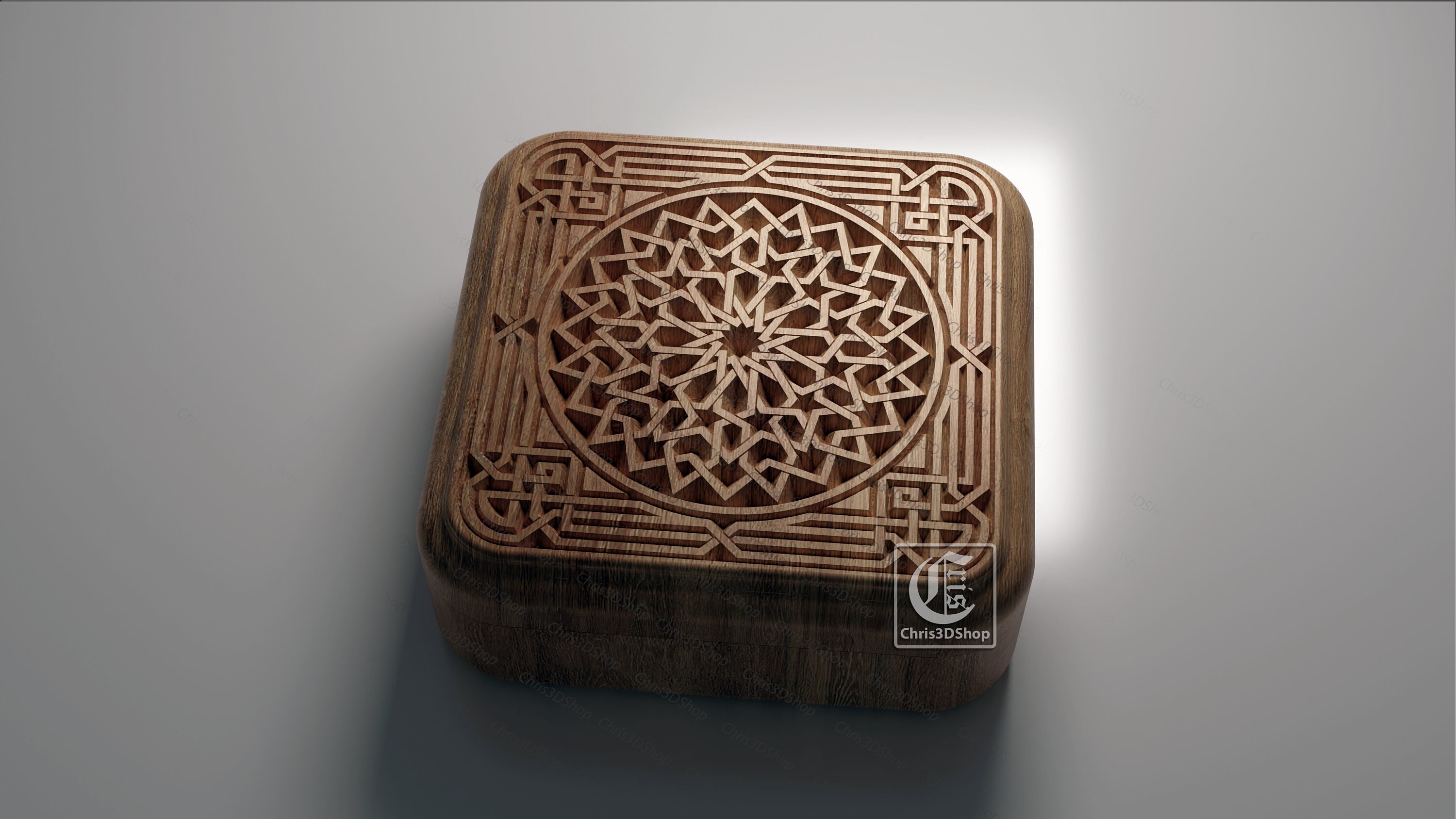 Square Jewelry Box 2 Files for CNC and 3D Printer - Etsy